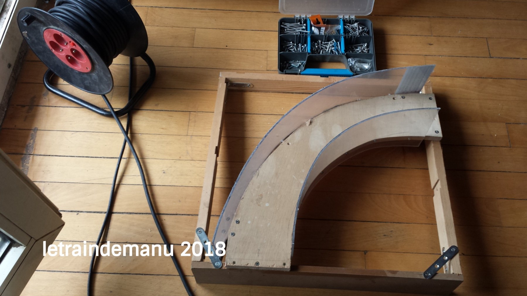 Construction du module de liaison – Le train de Manu