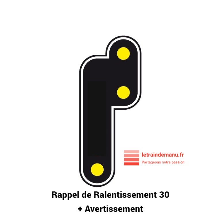Signalisation ferroviaire : Ralentissement (aiguillages) – Le train de Manu