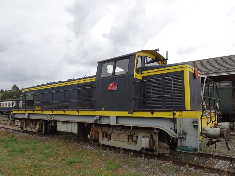 Une BB 63000 livrée à la compagnie – Le train de Manu