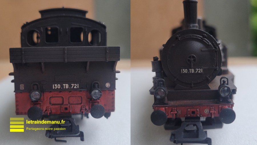 Patine locomotive a vapeur 130TB Märklin / Trix – Le train de Manu